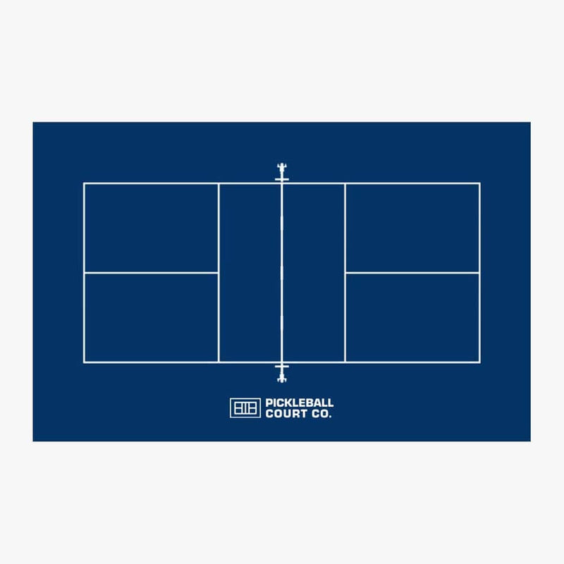 Pickleball Courts | Single-Color indoor outdoor pickleball court ...