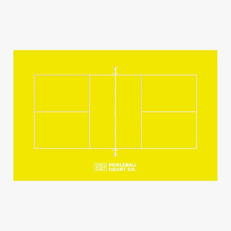 Pickleball Courts | Single-Color indoor outdoor pickleball court ...